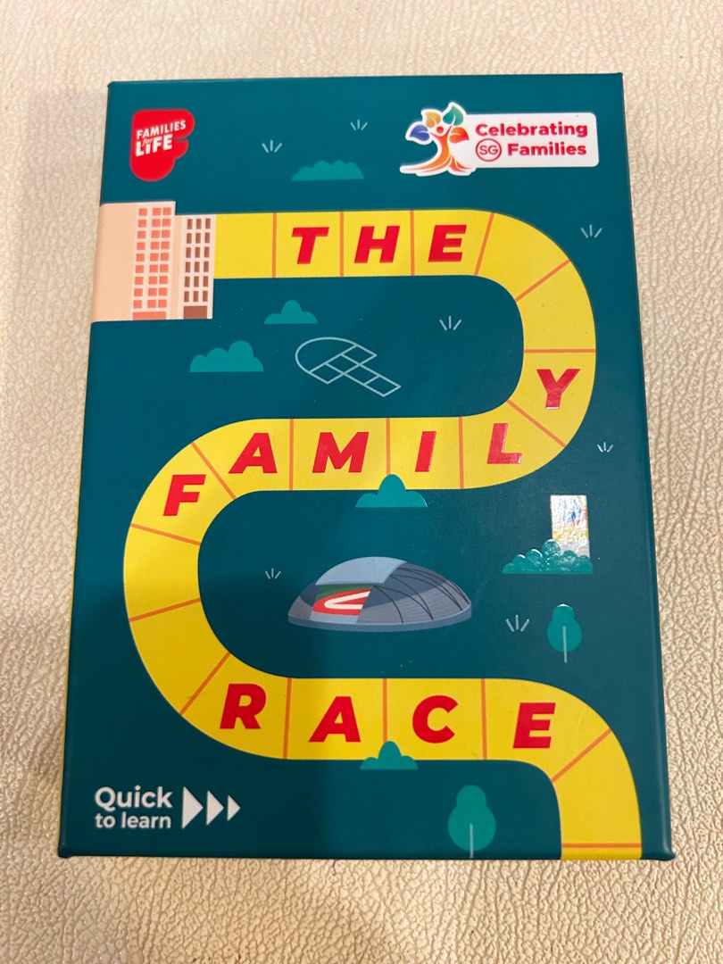 The Family Race card game, Hobbies & Toys, Toys & Games on Carousell