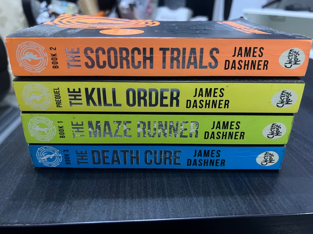 The Maze Runner Book Series (4xbooks), Hobbies & Toys, Books ...