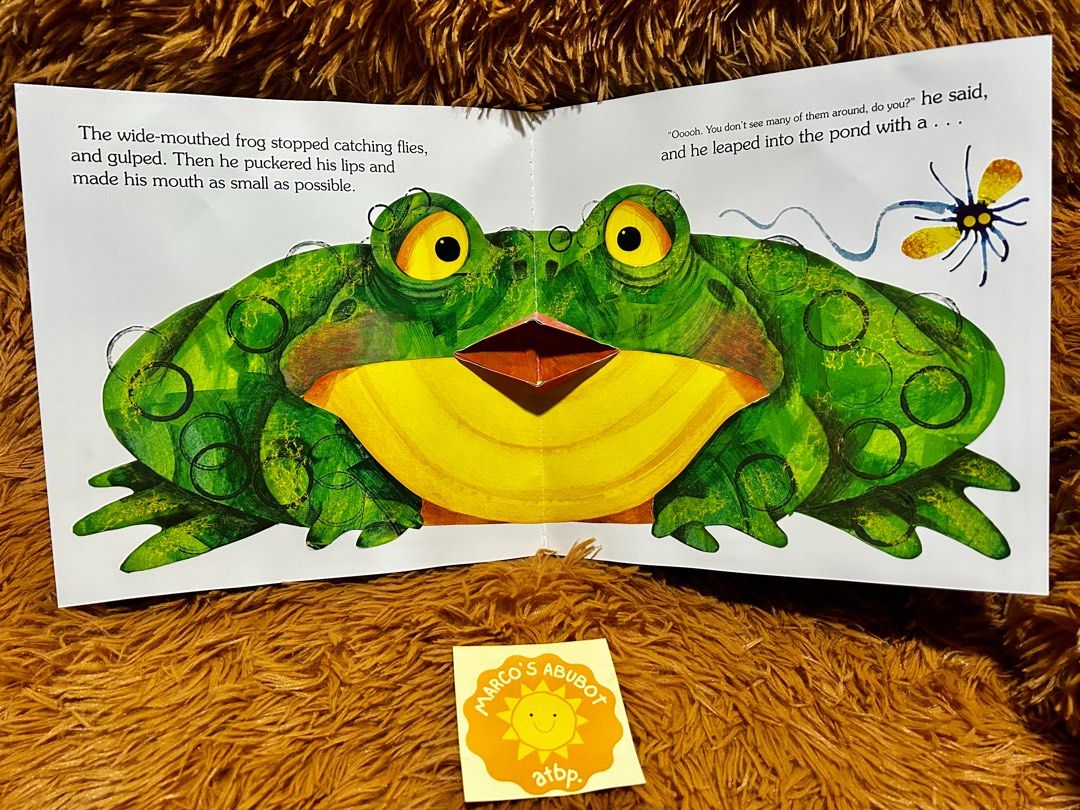 The Wide Mouthed Frog Pop Up Oversized on Carousell