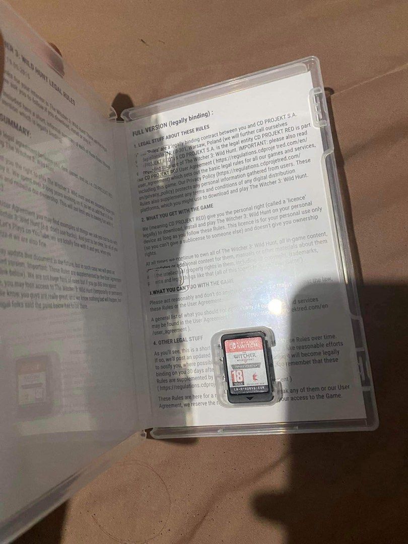 The Witcher 3 (Wild Hunt Complete Edition) Nintendo Switch, Video ...