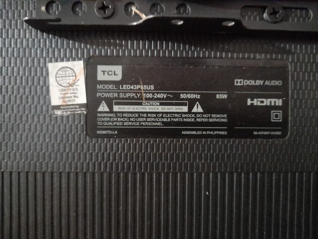 TLC TV 42 INCH, TV & Home Appliances, Kitchen Appliances, Breadmakers ...
