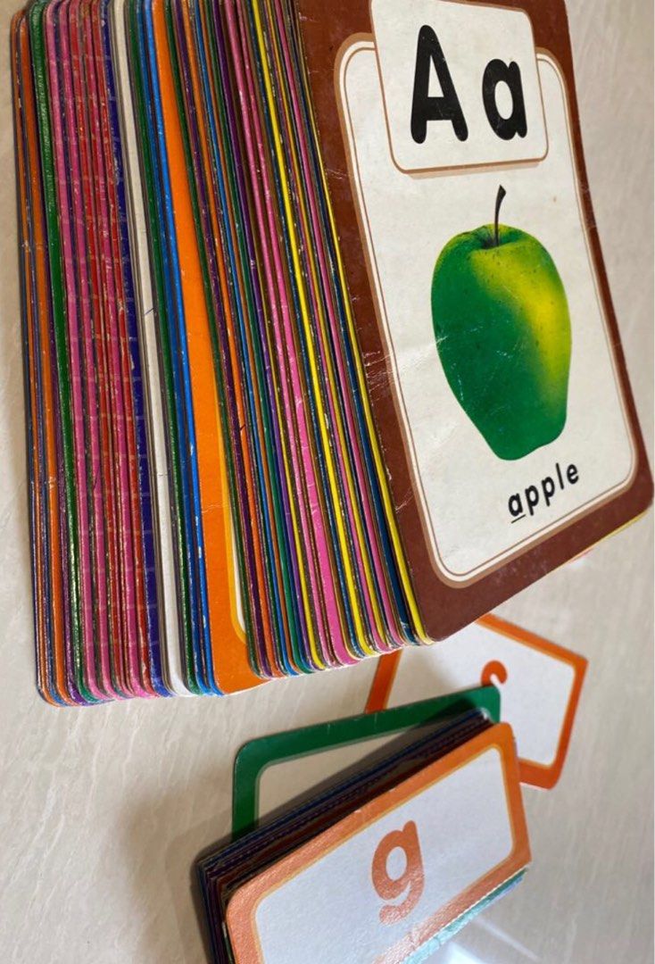 Toddler alphabets And numbers flashcards, Hobbies & Toys, Books ...