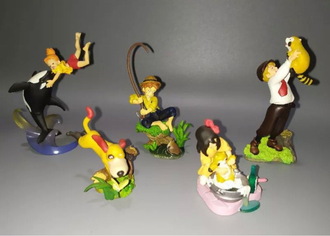 Tom Sawyer Perrine Rascal Figure Set of 5 World Masterpiece Theater ...