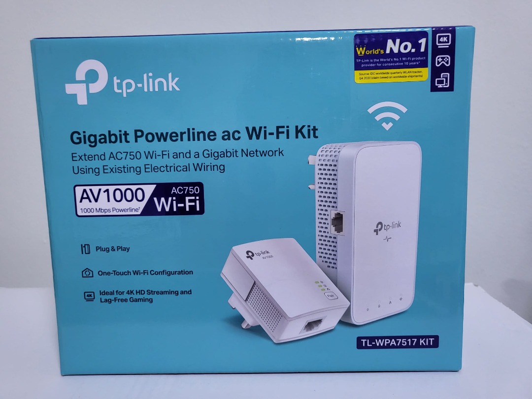 Tp Link Gigabit Powerline Ac Wi Fi Kit Computers And Tech Parts And Accessories Networking On