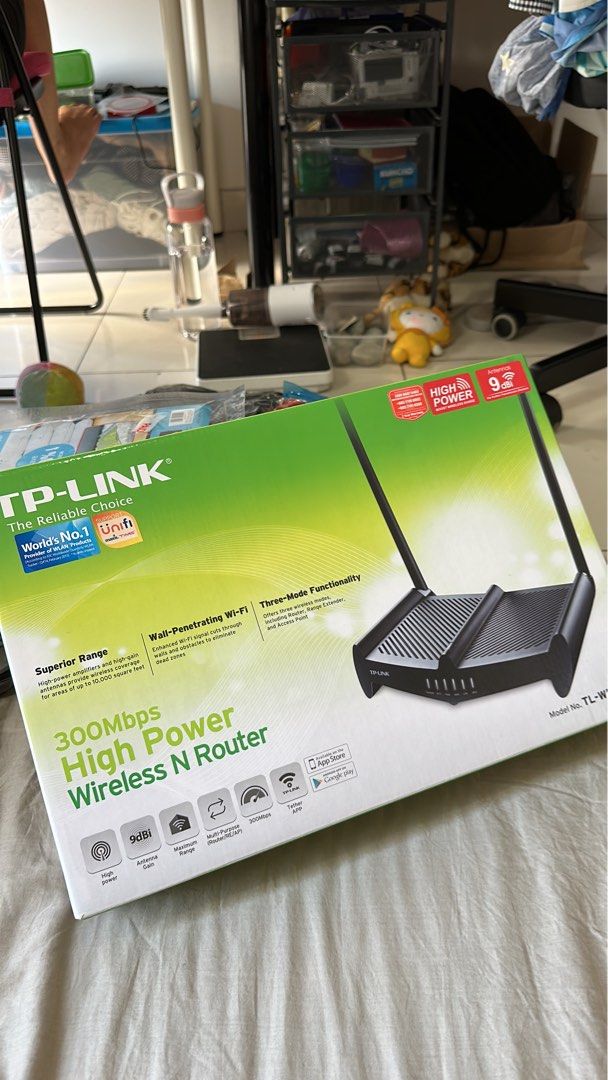 TP-Link 300Mbps Wireless N Router High Power Unifi Maxis Time ...