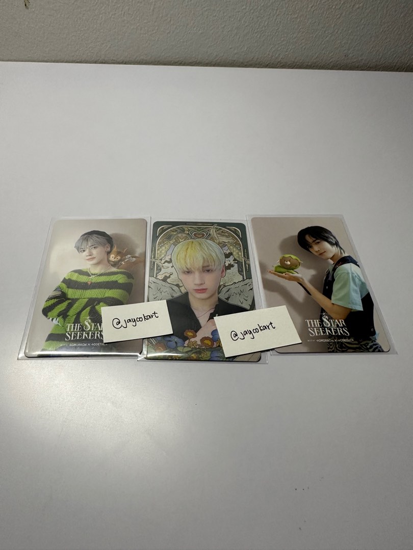 [TXT FOE & FREEZE PC SET] Beomgyu, Taehyun, and Hyuka OS PC, Hobbies ...