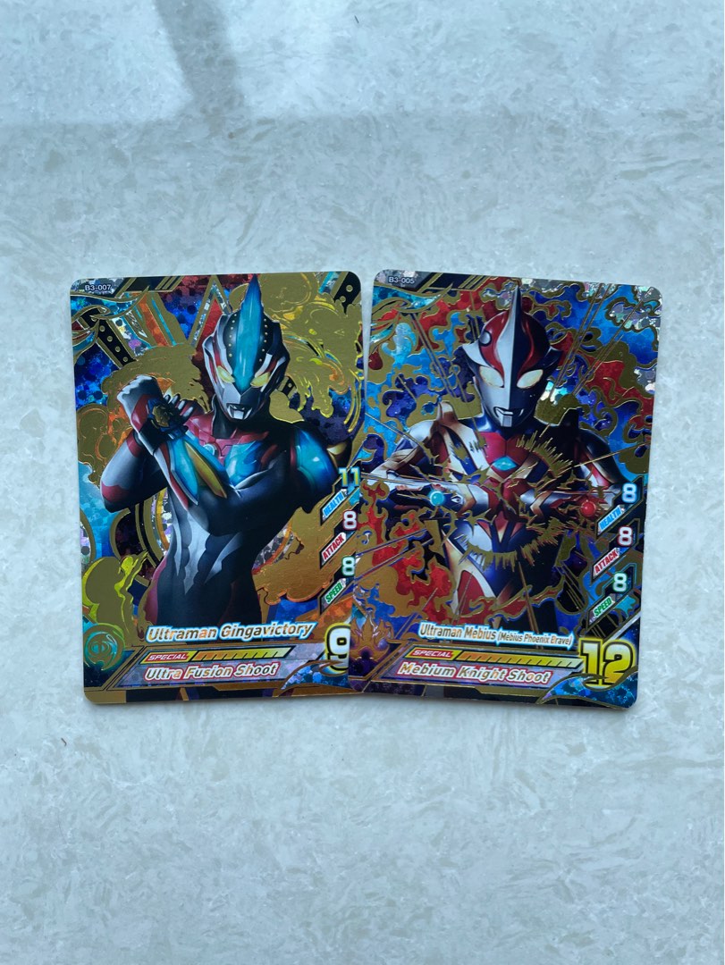 *ULTRA RARE* ULTRAMAN “FUSION FIGHT!” Cards, Hobbies & Toys, Toys ...