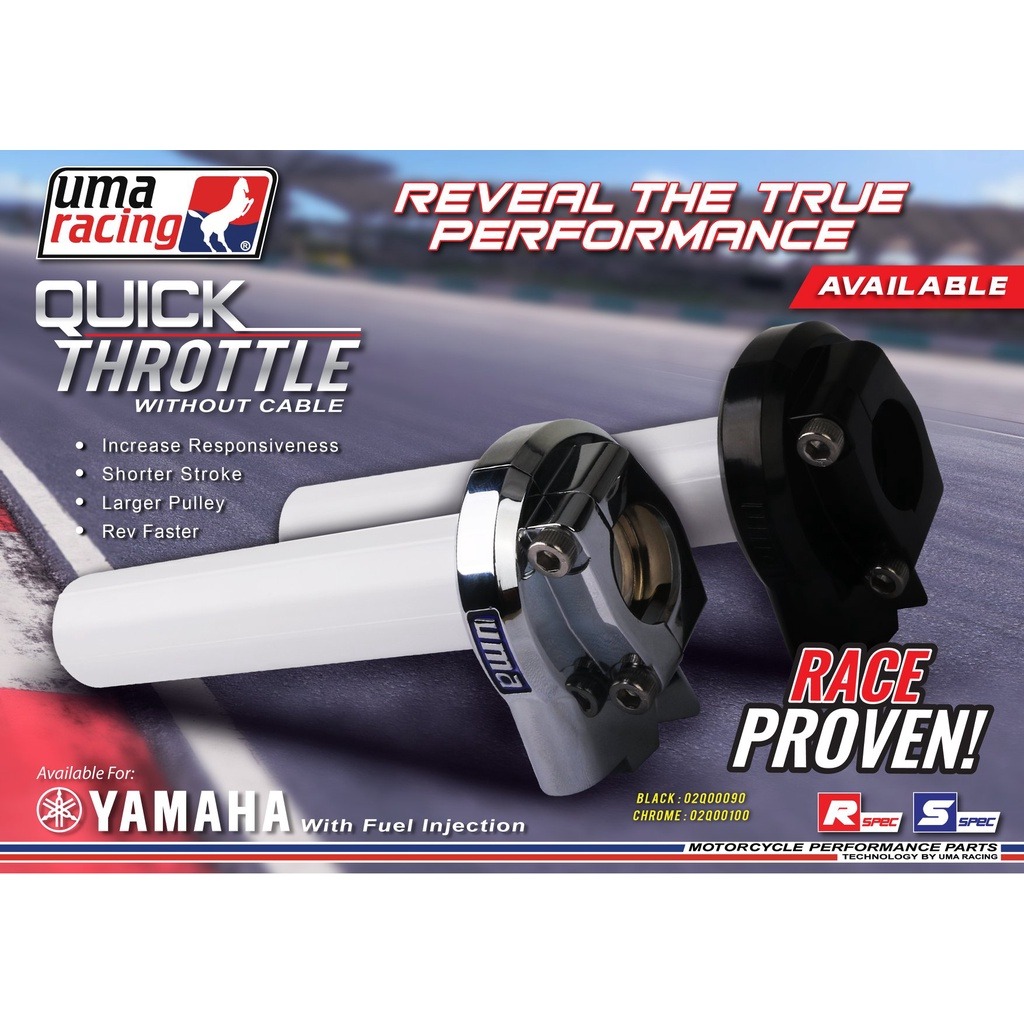 Uma Racing Quick Throttle **Without Cable** Y15 Y16 SNIPER 150 ...