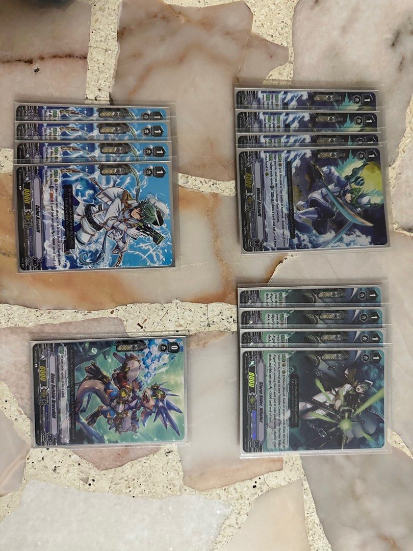 V Series Glory Maelstrom Aqua Force deck (Fully English), Hobbies ...
