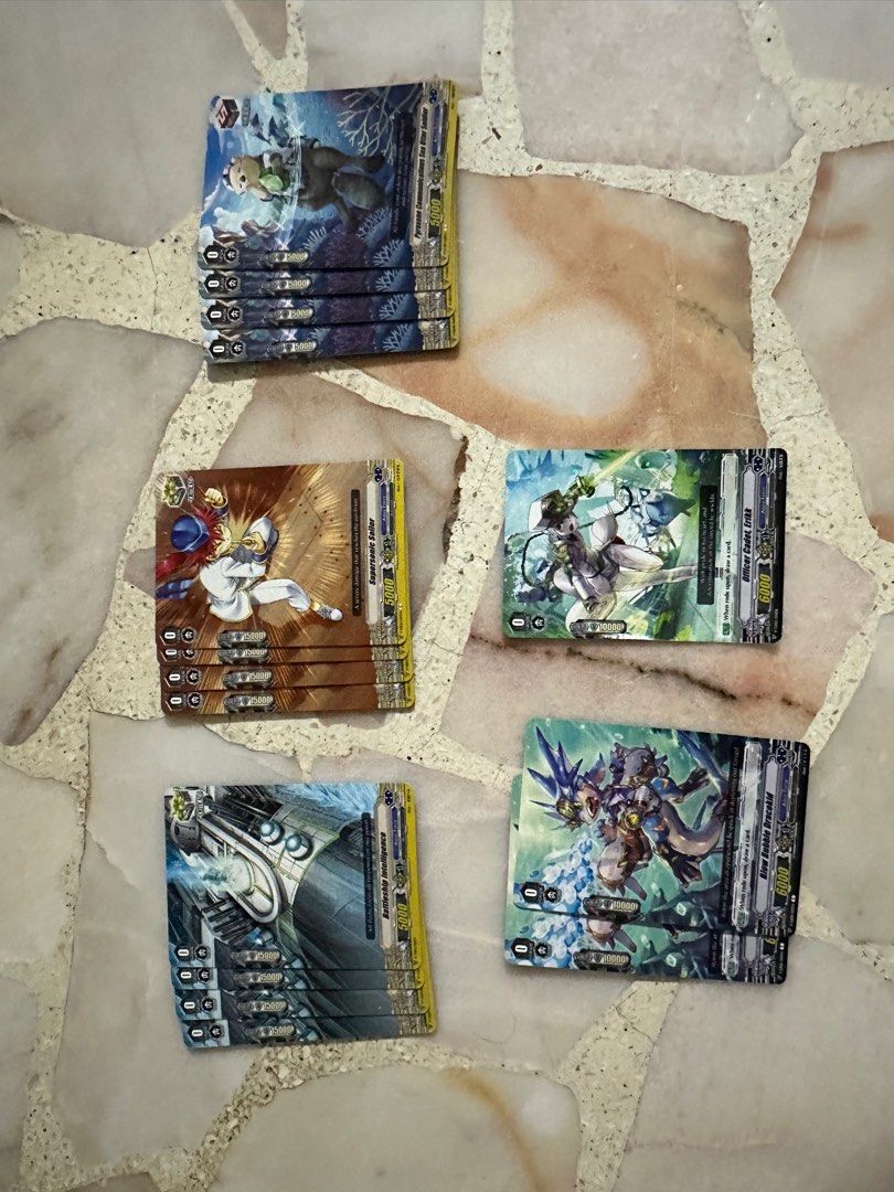 V Series Glory Maelstrom Aqua Force deck (Fully English), Hobbies ...