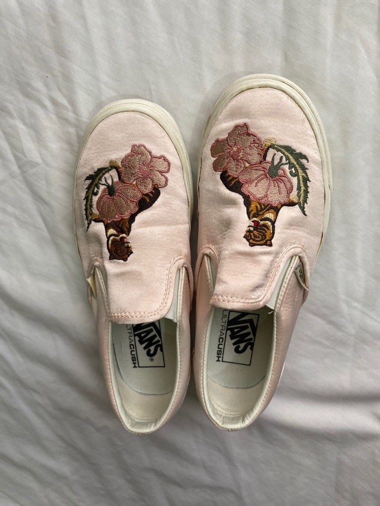 VANS ultra cush pink with tiger, Women's Fashion, Footwear, Sneakers on ...