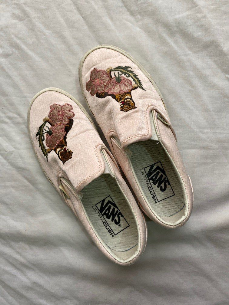 VANS ultra cush pink with tiger, Women's Fashion, Footwear, Sneakers on ...