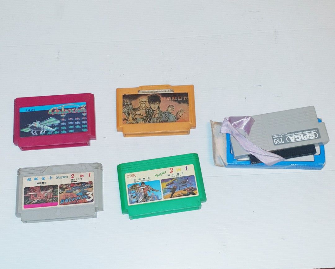 vintage 8 bit game cartridge for famicom system, Video Gaming, Video ...
