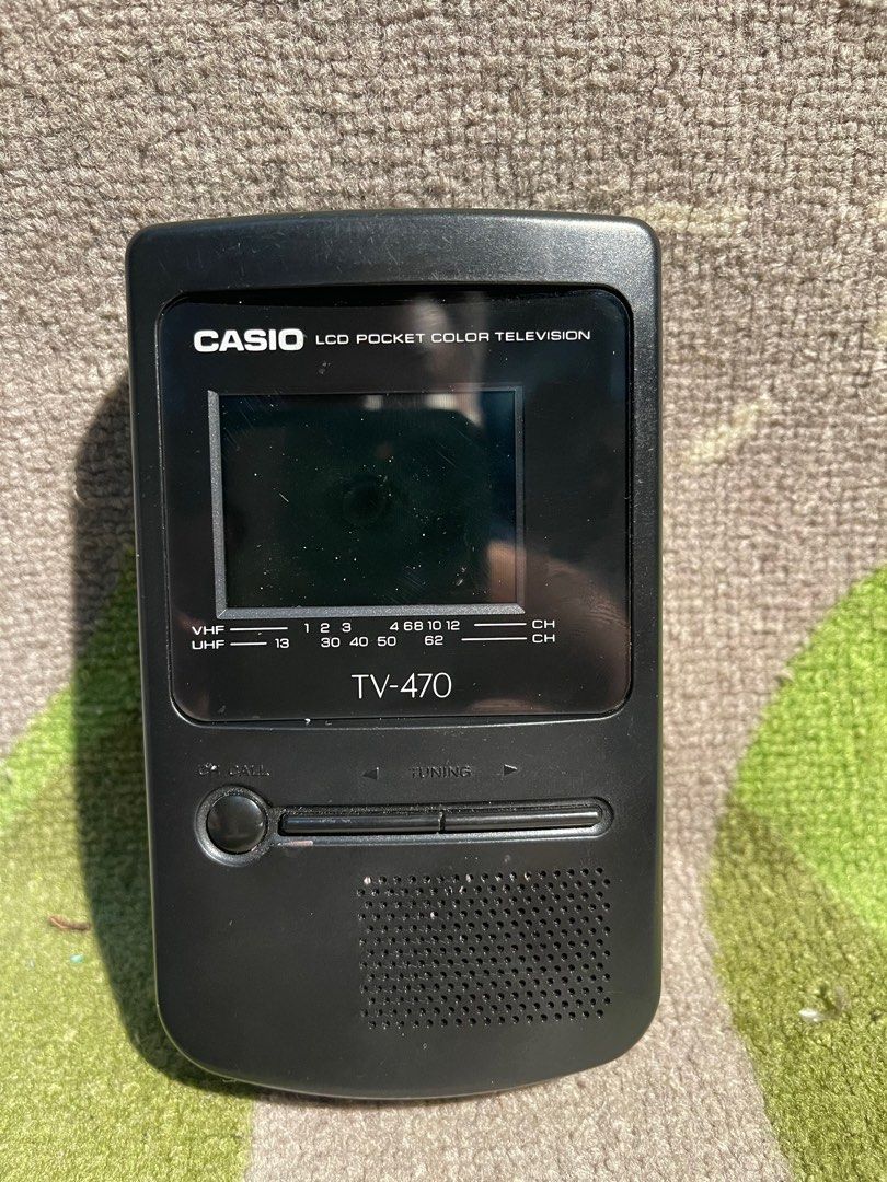 Vintage Casio Pocket TV made in japan not seiko, national panasonic ...
