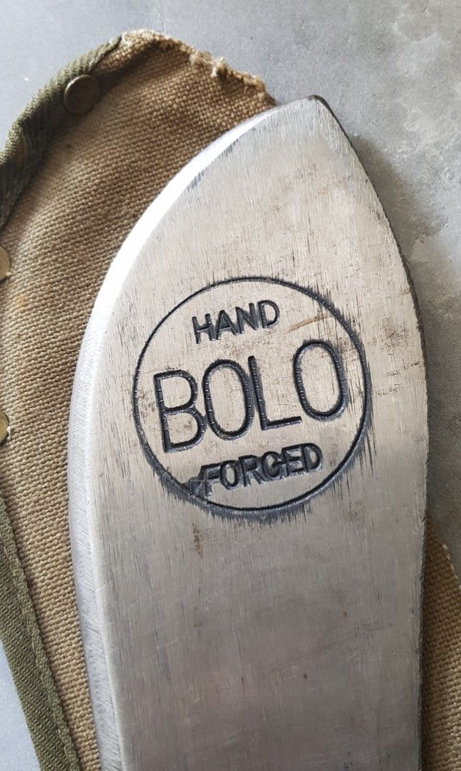 Vintage WWII Hand Forged Bolo Machete Knife, Hobbies & Toys ...