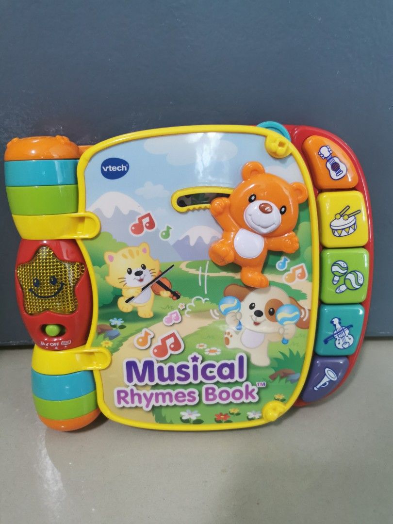 Vtech Musical Book, Babies & Kids, Infant Playtime on Carousell