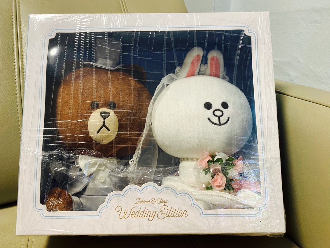 Line Friends - Wedding Dolls, Hobbies & Toys, Stationery & Craft ...