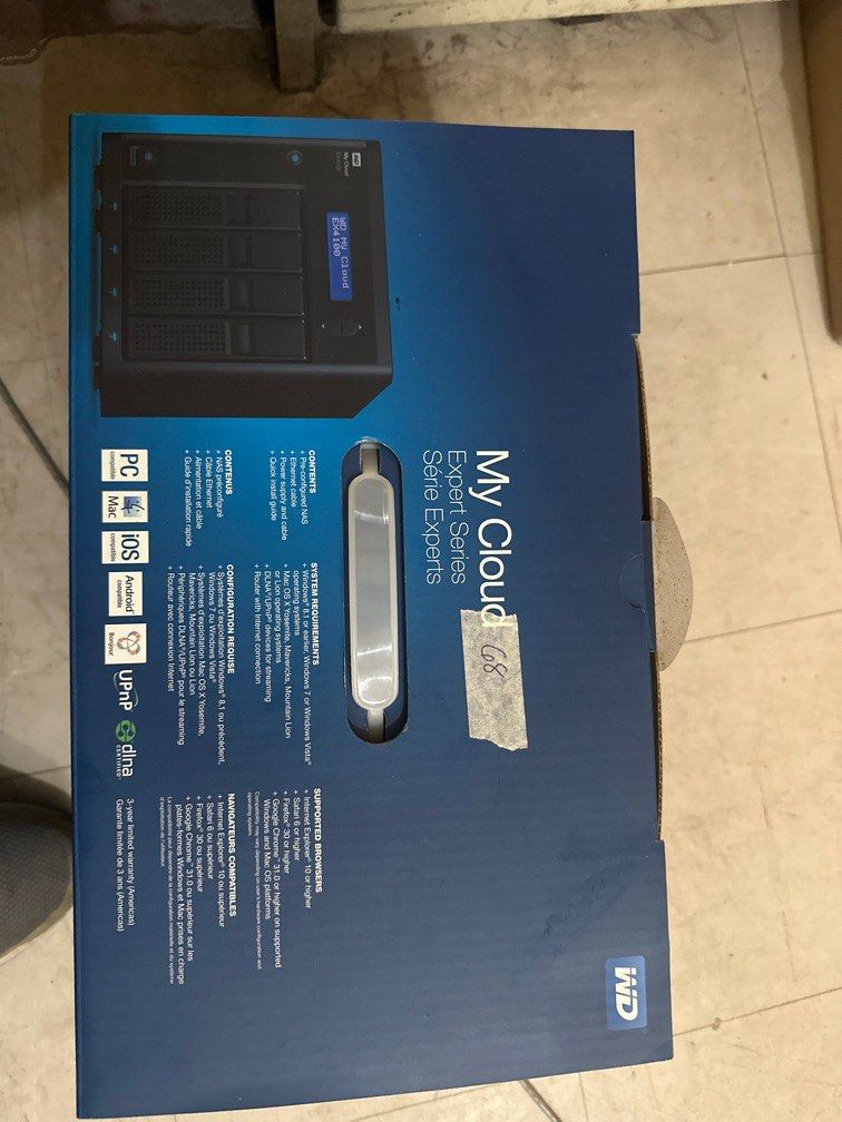 Western Digital MyCloud EX4100 [NAS], Computers & Tech, Parts & Accessories, Hard Disks ...