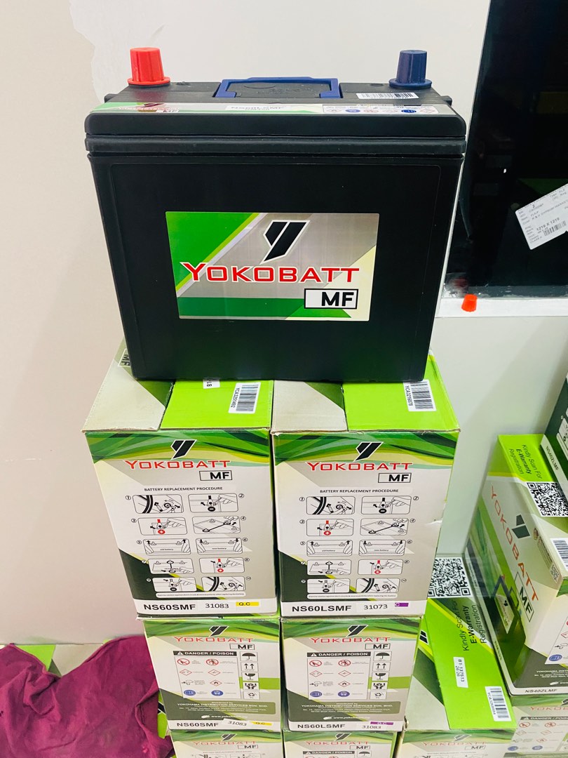 Yokobatt NS60 Battery MF, Services, Others on Carousell