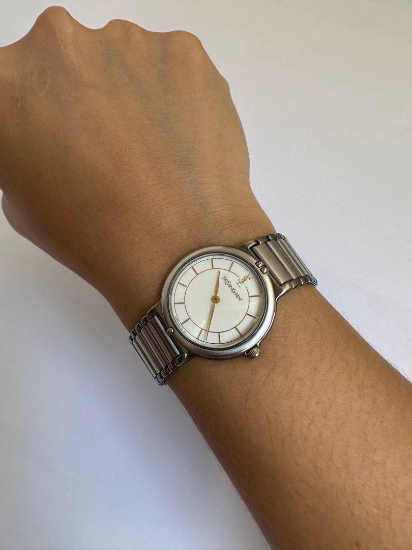 Ysl Dress Watch, Luxury, Watches on Carousell