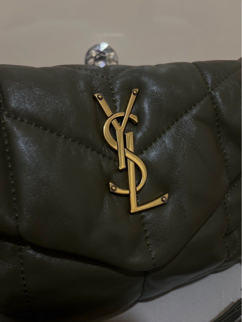 ysl puffer bag, Barang Mewah, Tas & Dompet di Carousell