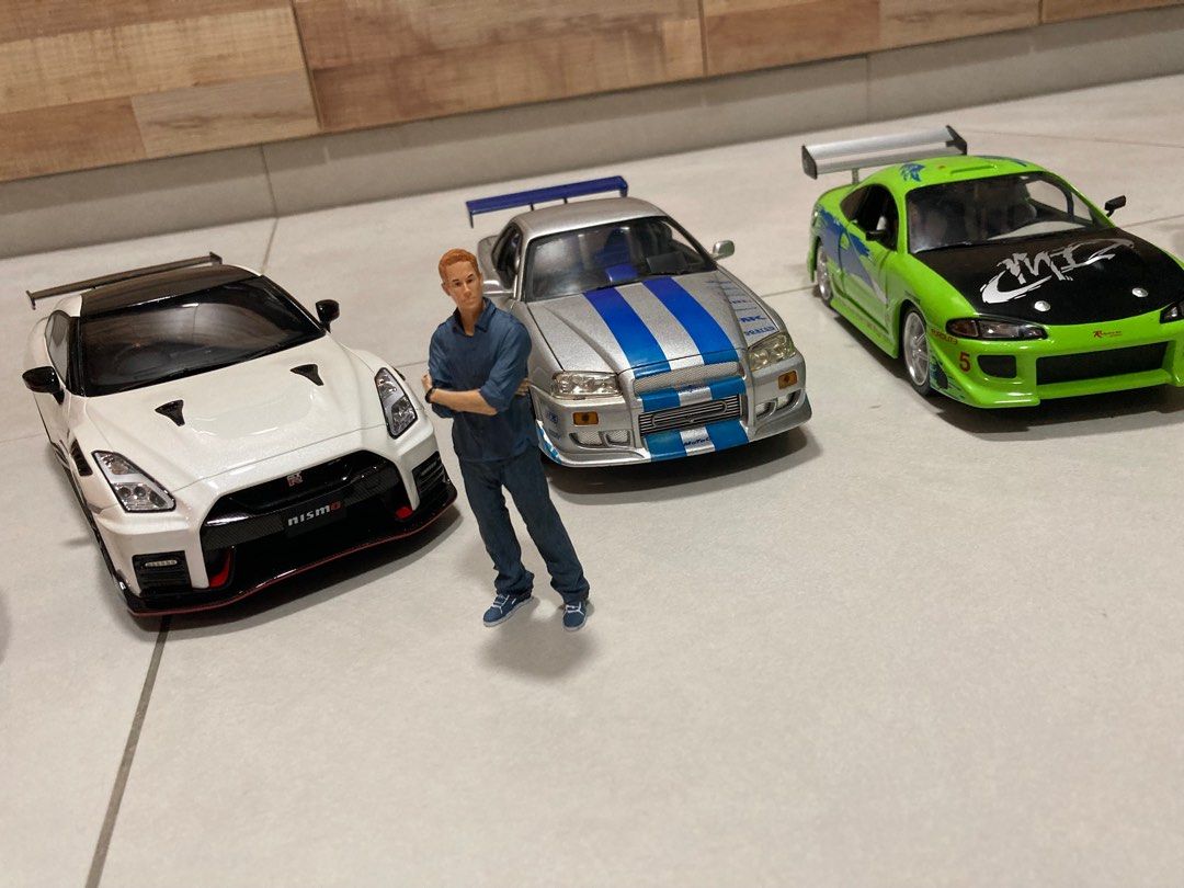 1:18 Brian r34/supra/evo/Mitsubishi/r35/autoart, Hobbies & Toys, Toys ...