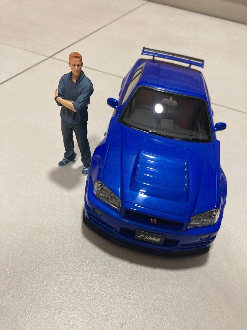 1:18 Brian r34/supra/evo/Mitsubishi/r35/autoart, Hobbies & Toys, Toys ...