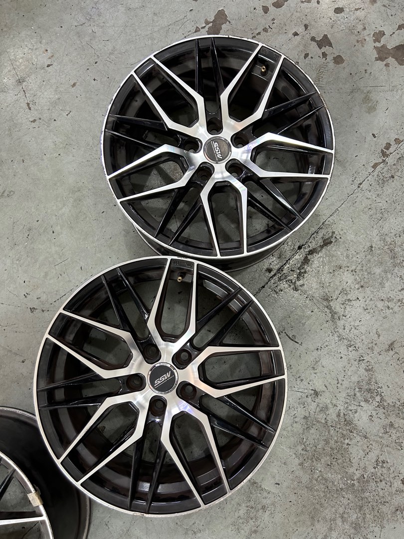 17” ssw rims, Car Accessories, Tyres & Rims on Carousell
