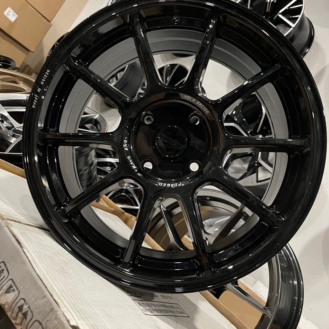 17” Ze40 Design Sport Rim 4x114.3, Car Accessories, Tyres & Rims on Carousell