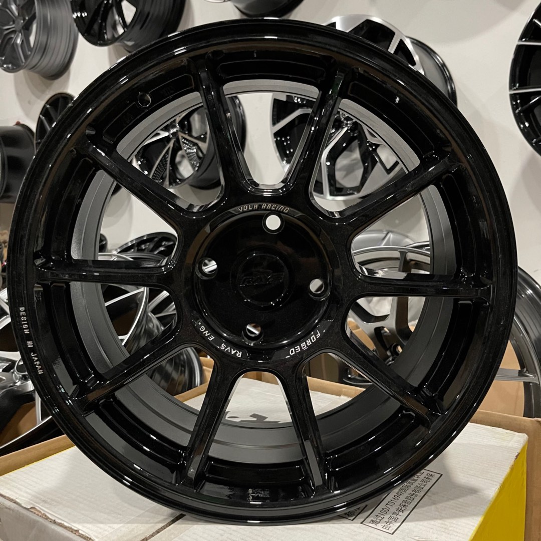 17” Ze40 Design Sport Rim 4x114.3, Car Accessories, Tyres & Rims on Carousell