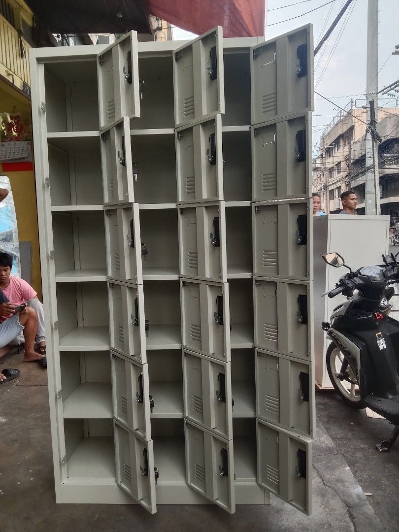 18 Doors Steel Lockers with Double Lock on Carousell