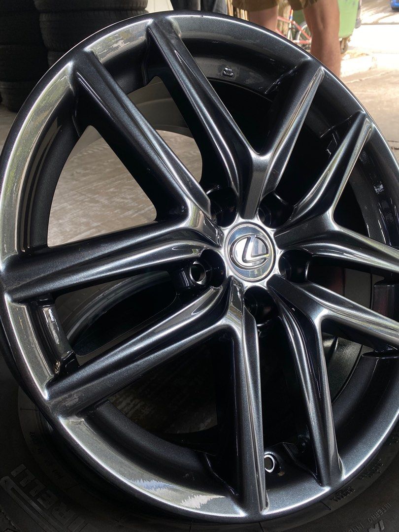 18” ORIGINAL LEXUS RIM 5x114.3 - RAYS VOLKSRACING SSR TE37 RPF01 ...
