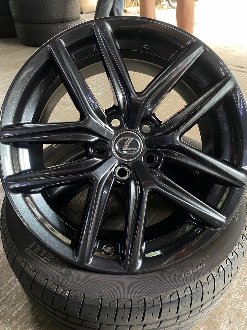 18” ORIGINAL LEXUS RIM 5x114.3 - RAYS VOLKSRACING SSR TE37 RPF01 ...
