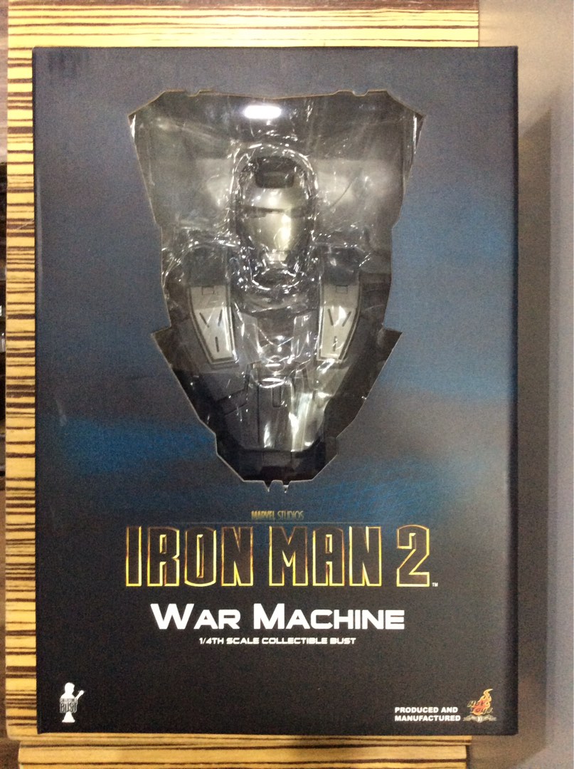 HTB07 - Iron Man 2 - 1/4th Scale War Machine Bust, Hobbies & Toys, Toys ...