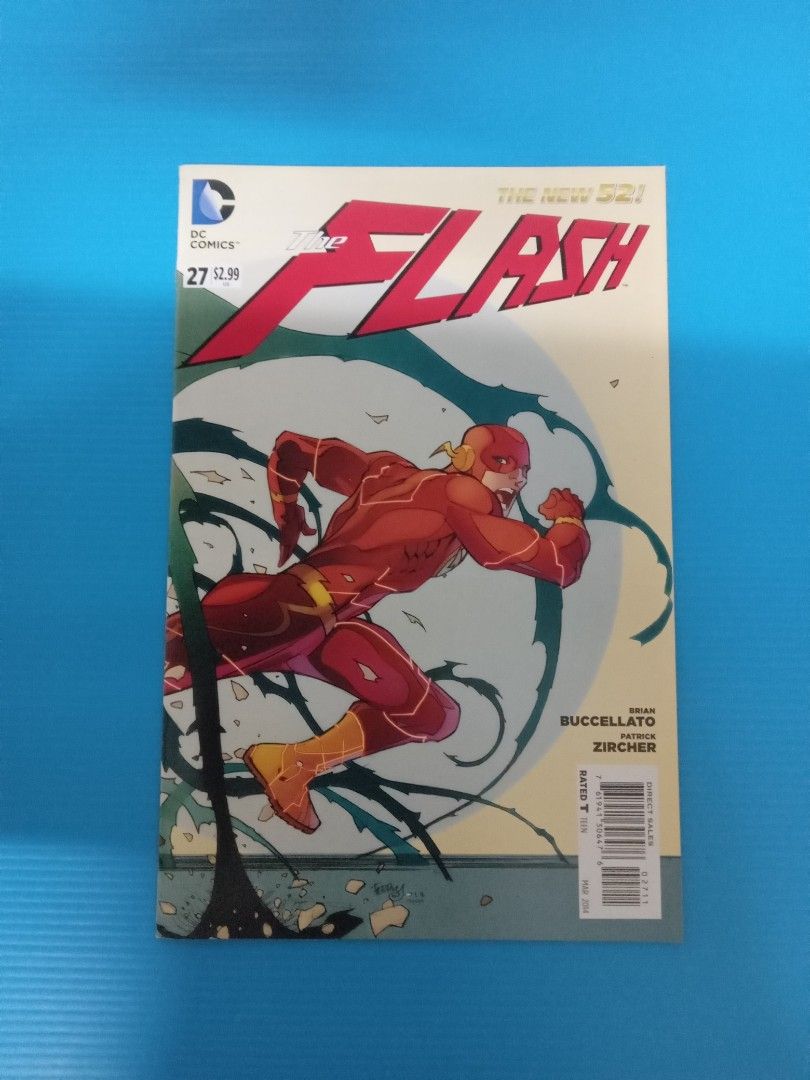 1st app Keystone Killer ( Villain ) Flash #27 ( Pasqual Ferry - Cover Art ) DC Comics, Hobbies ...