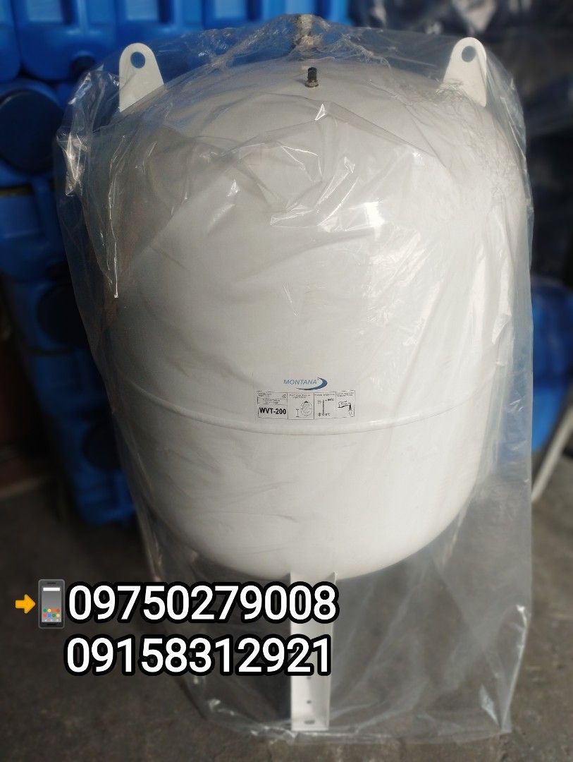 200L Montana Butyl Bladder Pressure Tank, Furniture & Home Living ...