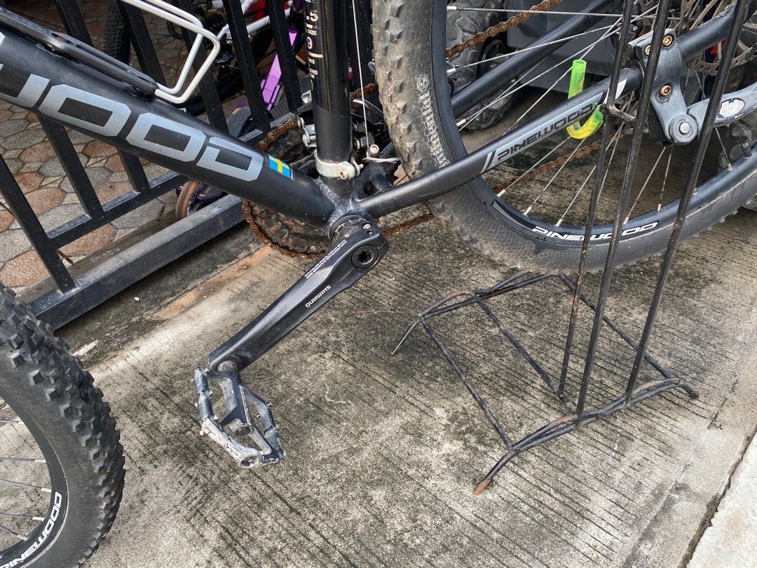 29er Pinewood frame with shimano parts bike on Carousell