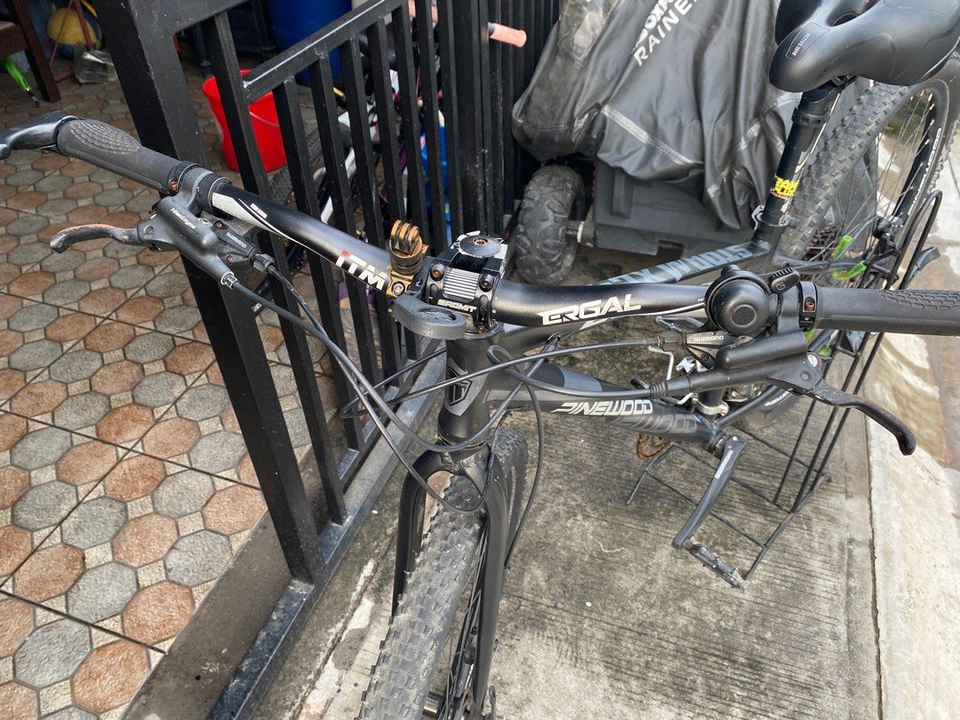 29er Pinewood frame with shimano parts bike on Carousell