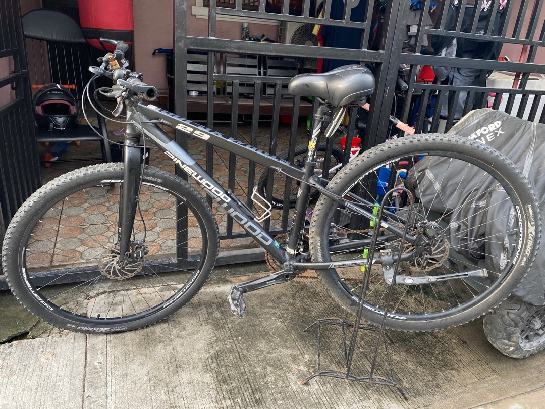 29er Pinewood frame with shimano parts bike on Carousell