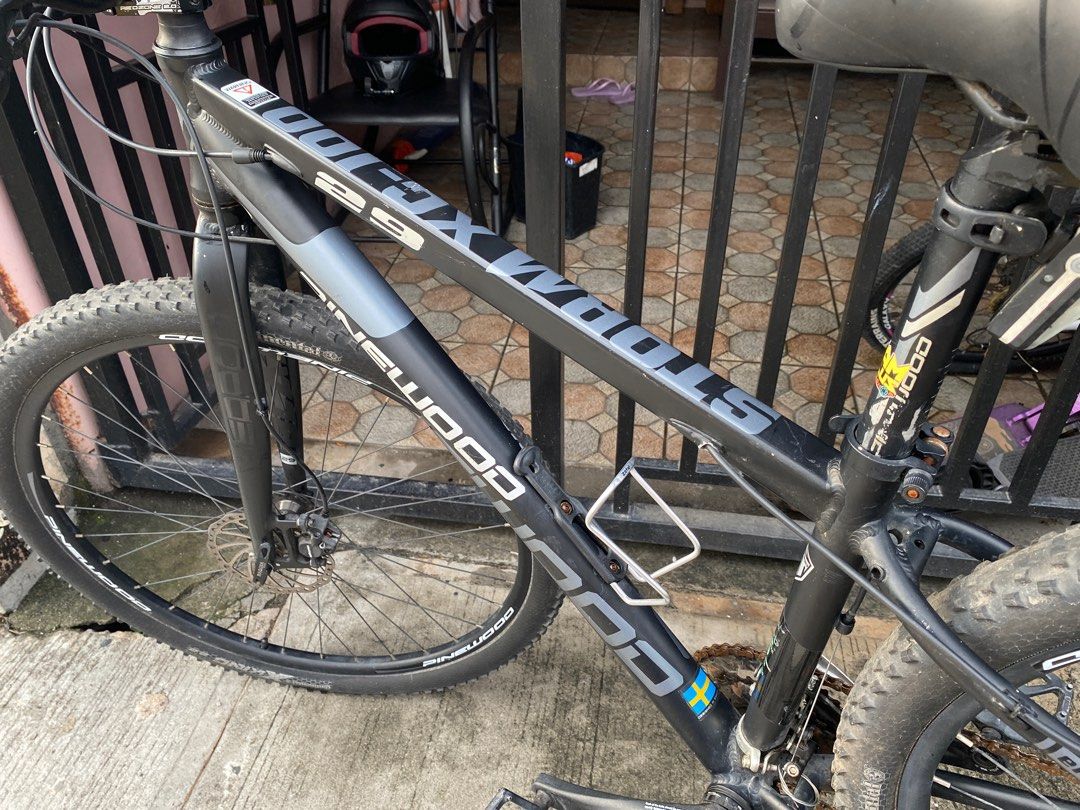 29er Pinewood frame with shimano parts bike on Carousell