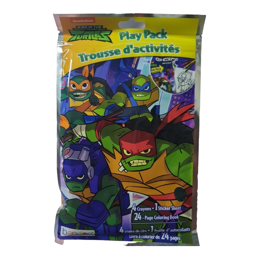 3in 1 Party Pack: Ninja Turtles v2, Hobbies & Toys, Stationery & Craft ...