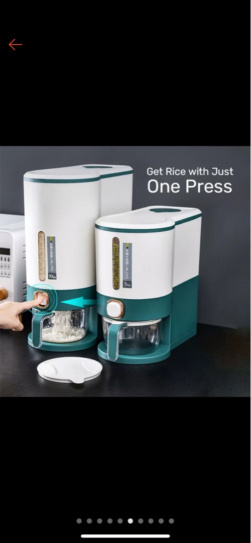 5kg Auto Rice Dispenser/Rice Container/Rice Kitchen Organizer, TV ...