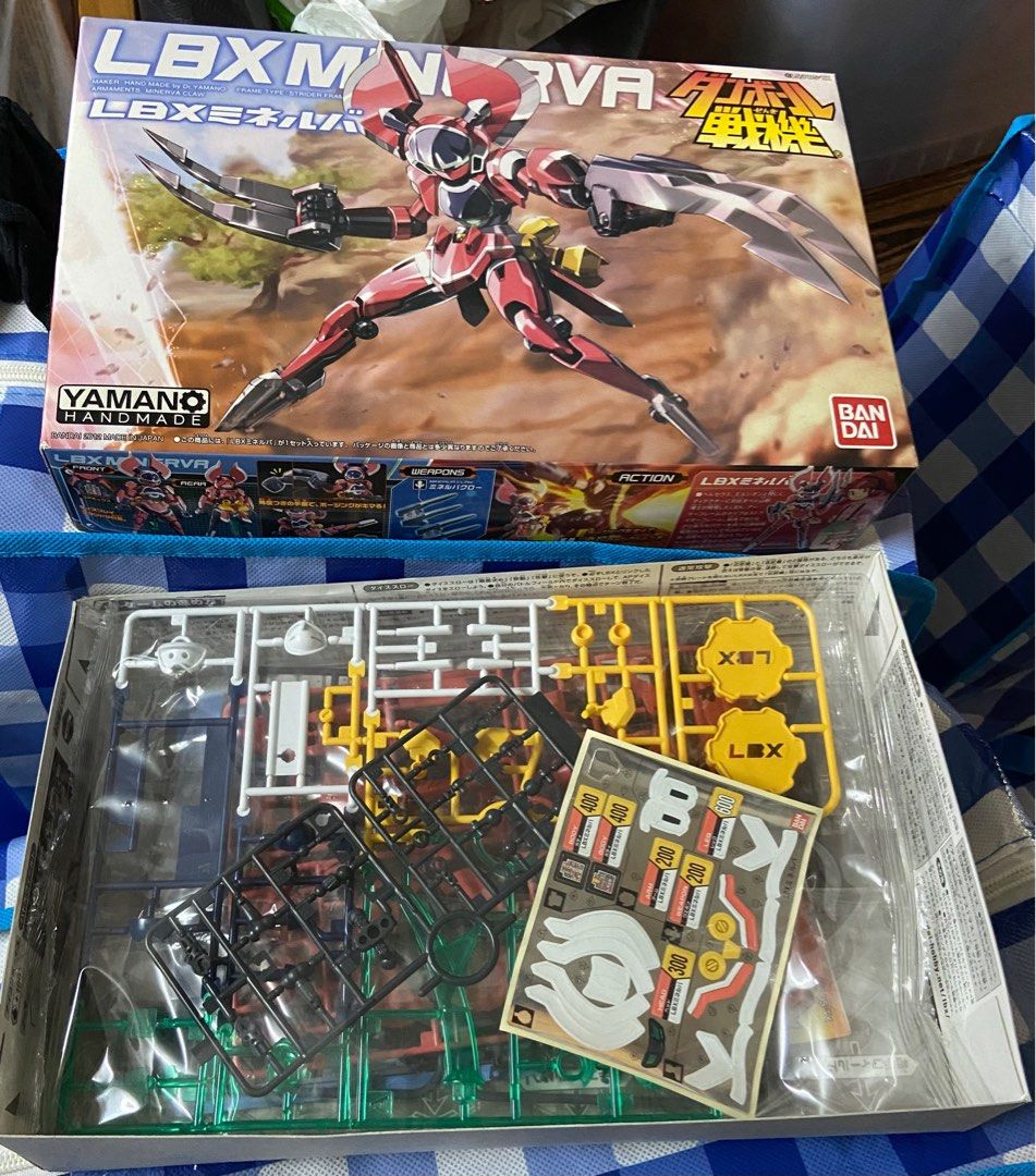 全新 未砌 Bandai 絕版 LBX 紙箱戰機 022 密涅瓦 MINERVA, 興趣及遊戲, 玩具 & 遊戲類 - Carousell