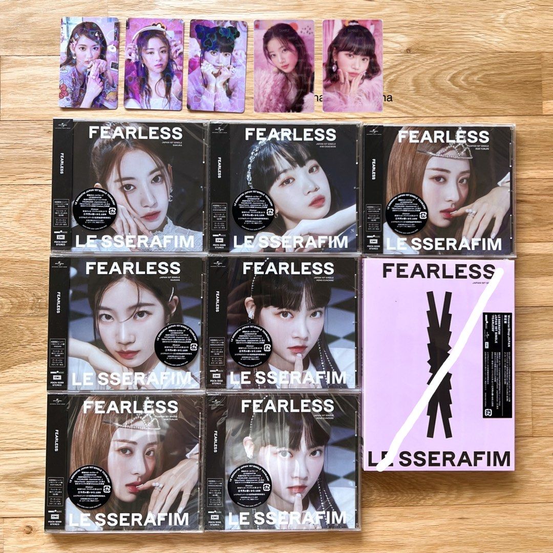 [ CHEAP ] SEALED INSTOCKS le sserafim fearless japan debut album solo ...