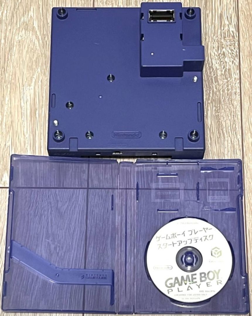 任天堂 GameCube 機身紫羅蘭 + Game Boy Player 啟動盤 GAME CUBE, 電子遊戲, 電子遊戲機 ...