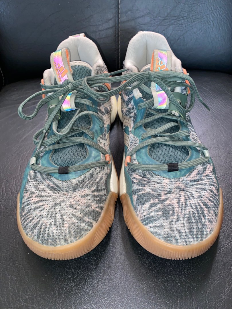 Adidas Harden Stepback 3 Green Oxide, Men's Fashion, Footwear, Sneakers ...