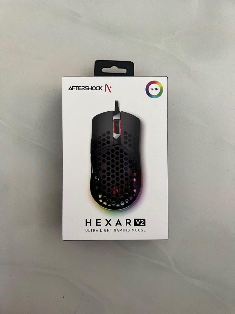 [Sealed] Aftershock Hexar Gaming Mouse v2, Computers & Tech, Parts ...