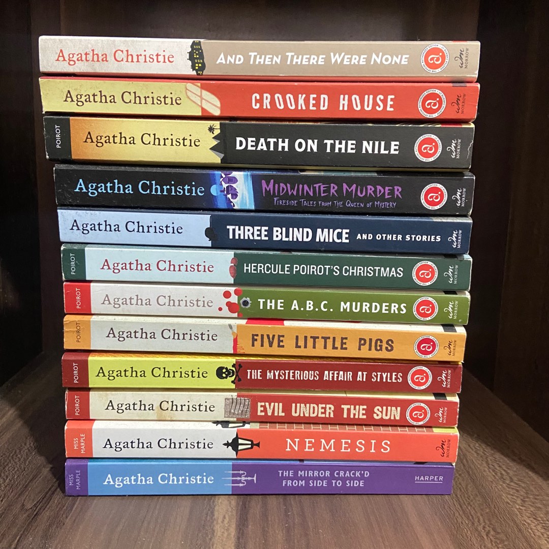 Agatha Christie bundle, Hobbies & Toys, Books & Magazines, Fiction ...
