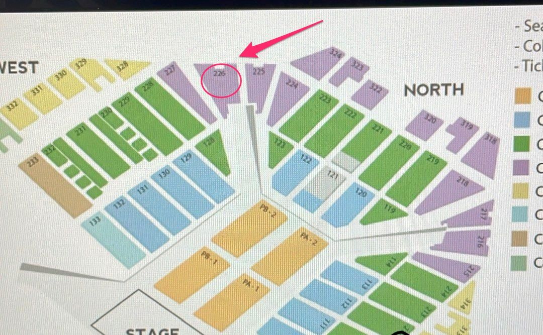 Amei Concert Singapore 2023 Ticket - CAT 4, Tickets & Vouchers, Event ...