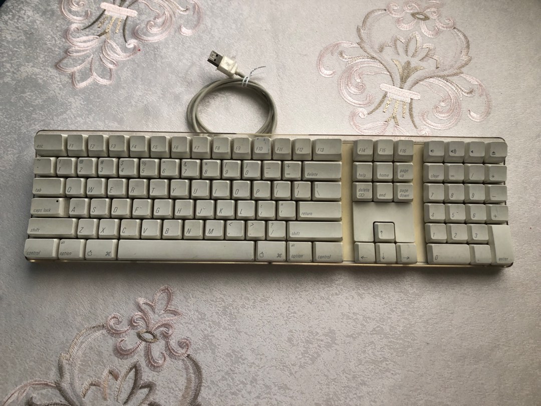 Apple Pro Mechanical Wired Keyboard - A1048, Computers & Tech, Parts ...